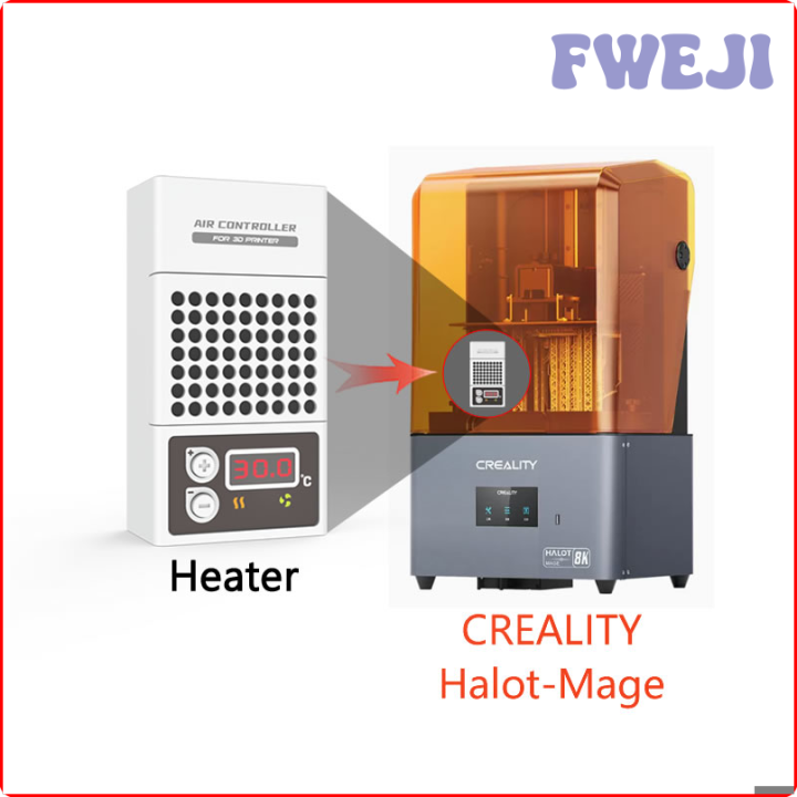 FWEJI Mini Heater for Creality Halot Mage 3D Printer,Resin 3D Printer ...