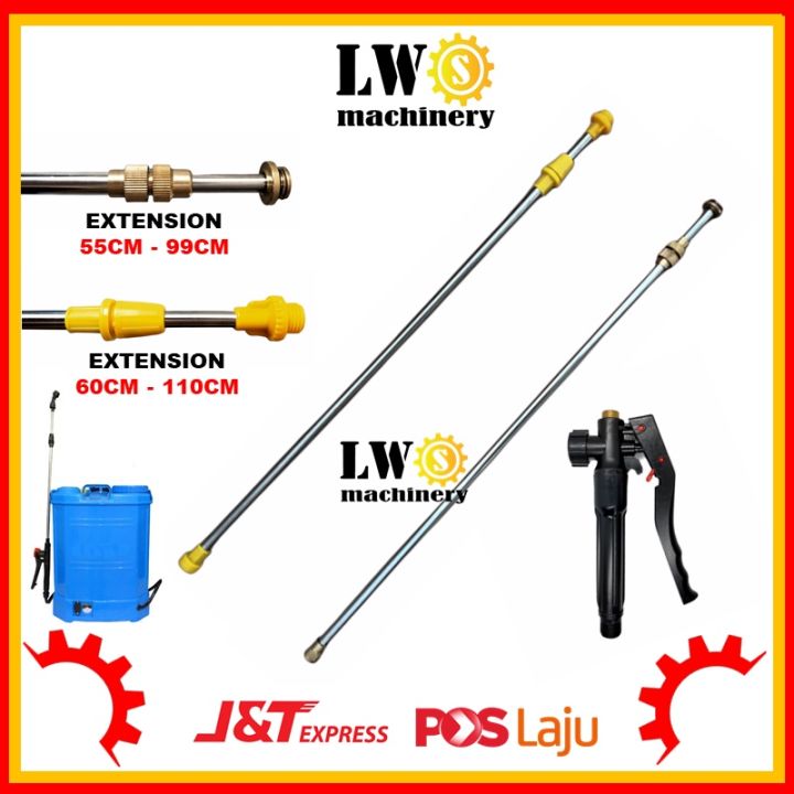 ☉Battery sprayer rod batang pipe pam racun batteri manual ogawa victa ...