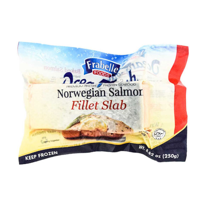 Frabelle Foods Ocean Fresh Norwegian Salmon Fillet Slab 250g | Lazada PH