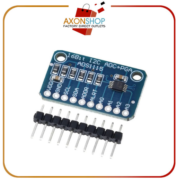 Channel 16 Bit Analog to Digital Converter Modul ADC Development Board ...