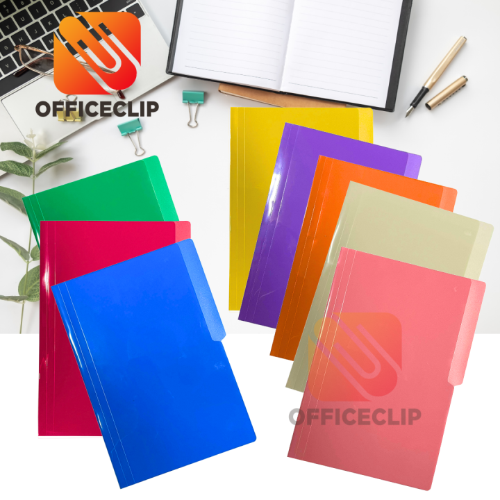 Solid Colored Plastic Folder Long | Sold per pc | Lazada PH