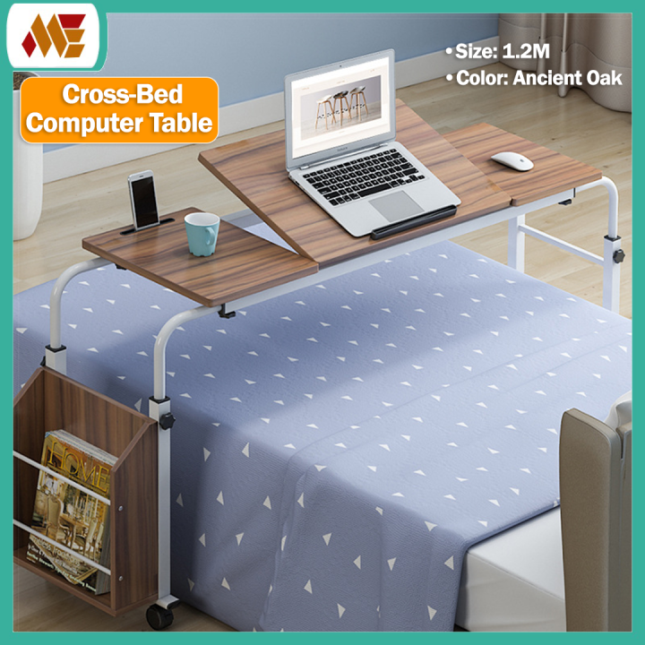 Cross-Bed with Desktop Computer Table Laptop Table Bed adjustable ...
