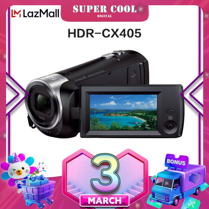Sony HDR-CX405/ CX405 Handycam with Exmor R CMOS sensor | Lazada PH