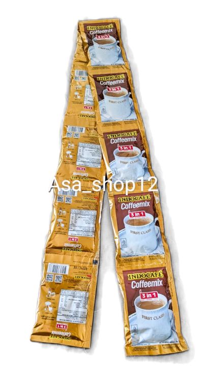 INDOCAFE COFFEEMIX 3 IN 1 ISI 10 PCS | Lazada Indonesia INDOCAFE COFFEEMIX 3 IN 1 ISI 10 PCS | Lazada Indonesia