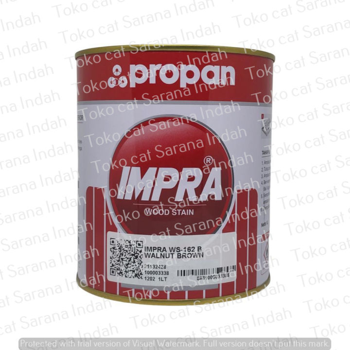 PROPAN IMPRA CAT PELAPIS KAYU woodstain KAYU vernis kayu IMPRA 1 LT 1 ...