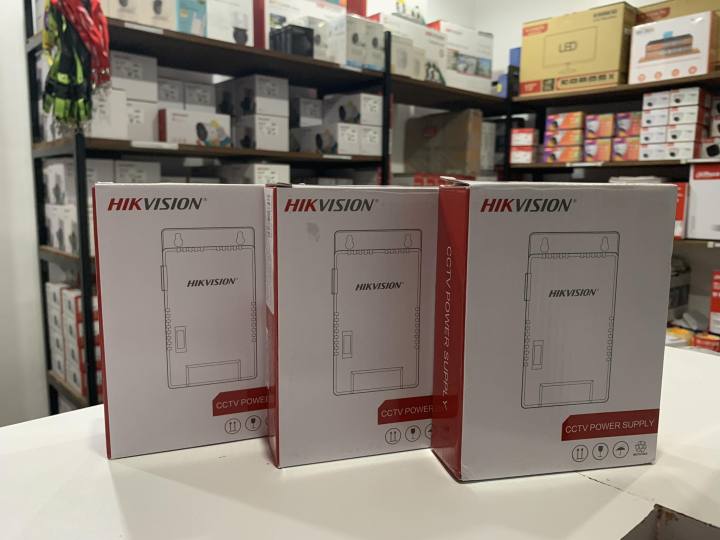 Hikvision Adaptor 4CH CCTV 12V 48W Switching Mode Power Supply Compact ...