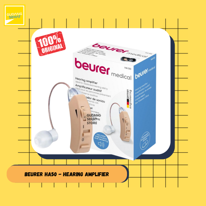 Beurer HA50 Alat Bantu Dengar Hearing Aid HA 50 | Lazada Indonesia