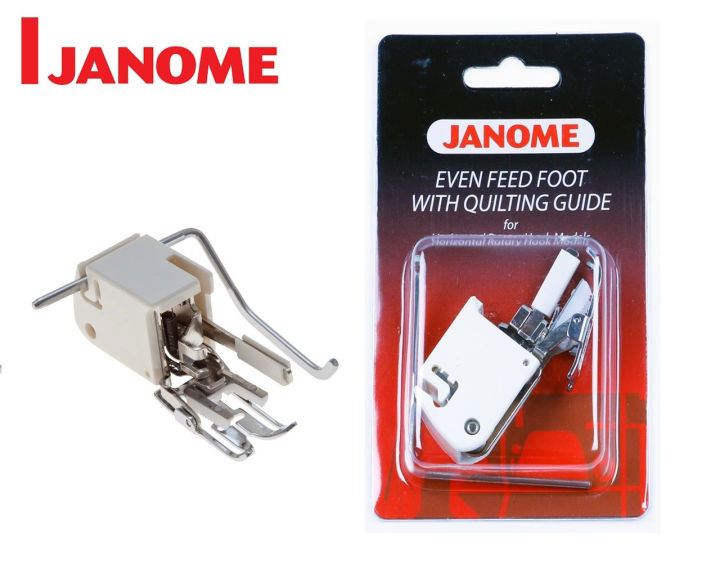 JANOME GENUINE PART Sepatu Walking Foot mesin Jahit Janome/Even Feed ...
