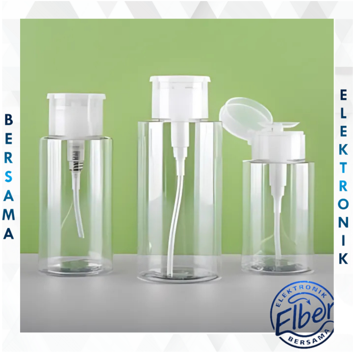 ELBER HL0604 Botol Pump Makeup Remover Botol Dispenser Nail Polish ...