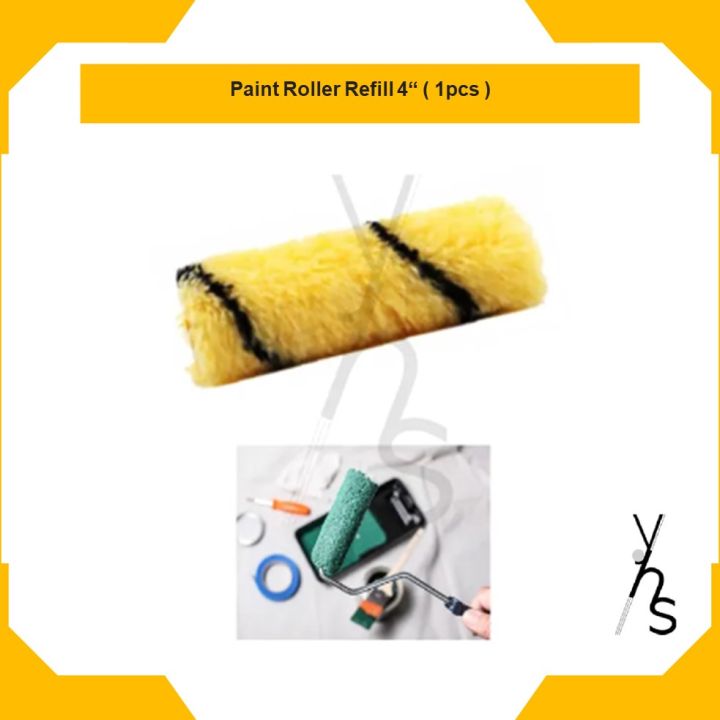 Paint Roller Refill 4"| 4" Roller Cat Air (Per pc) | Lazada