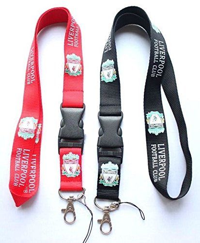 [MALAYSIA 🇲🇾] PREMIUM LIVERPOOL FC Lanyard ID Detachable Keyring ...