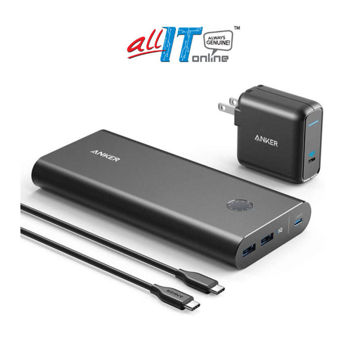 Anker Powercore 26800mah Pd 45w With 60w Pd Charger Charger