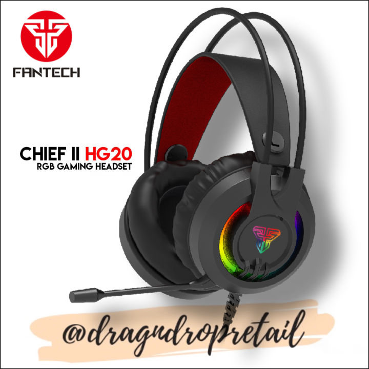 FANTECH HG20 CHIEF II RGB Gaming Headset Headphone | Lazada PH