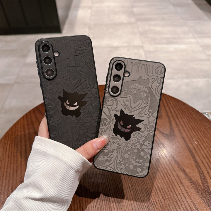 Gengar Pattern Laser Phone Case For Samsung Galaxy A56 A16 A55 A54 A15 ...
