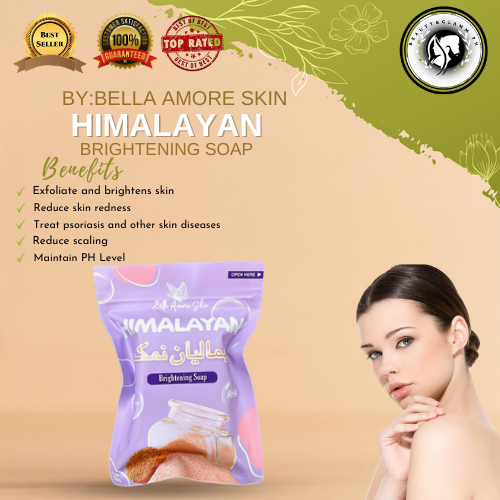 Himalayan Soap by Bella Amore Skin ( Psoriasis Eczema Healing Soap Glass Skin and Brightening ...