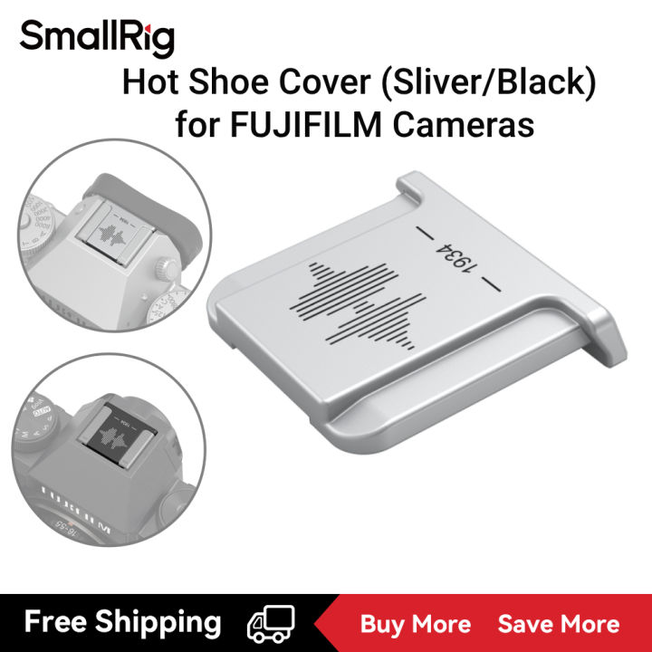 SmallRig Hot Shoe Cover for FUJIFILM Cameras (Sliver / Black) 4697 / ...