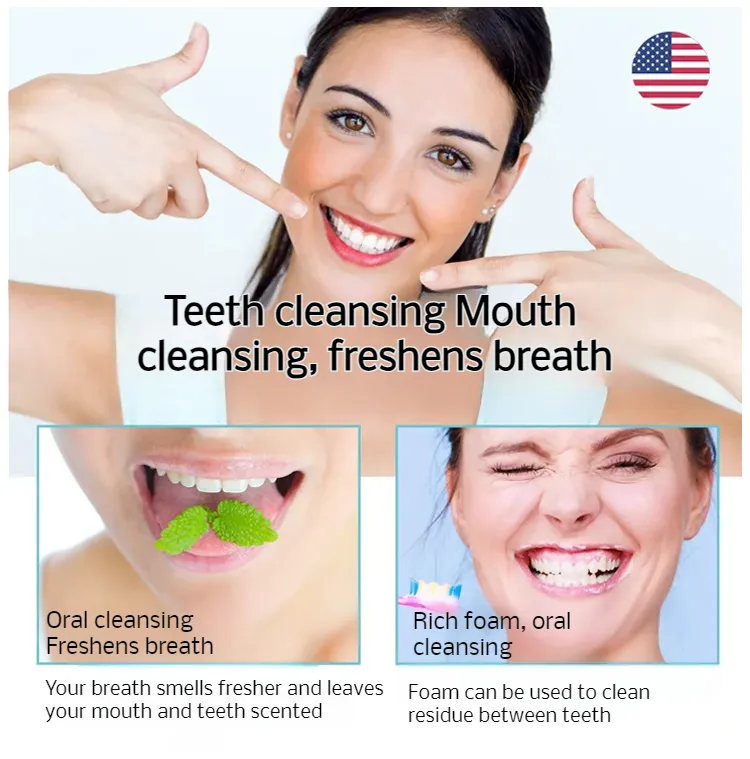 Whitening and Strengthening Probiotic Toothpaste Peculiar Smell Removal ...