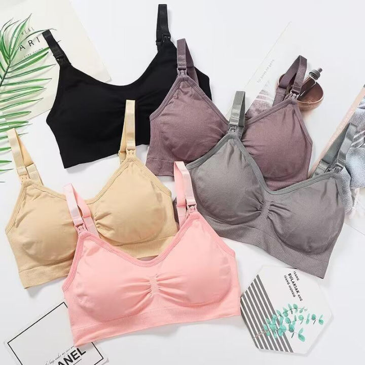 [IDL] 937 Bra Menyusui Jumbo | Kancing Depan | Tanpa Kawat | BH ...