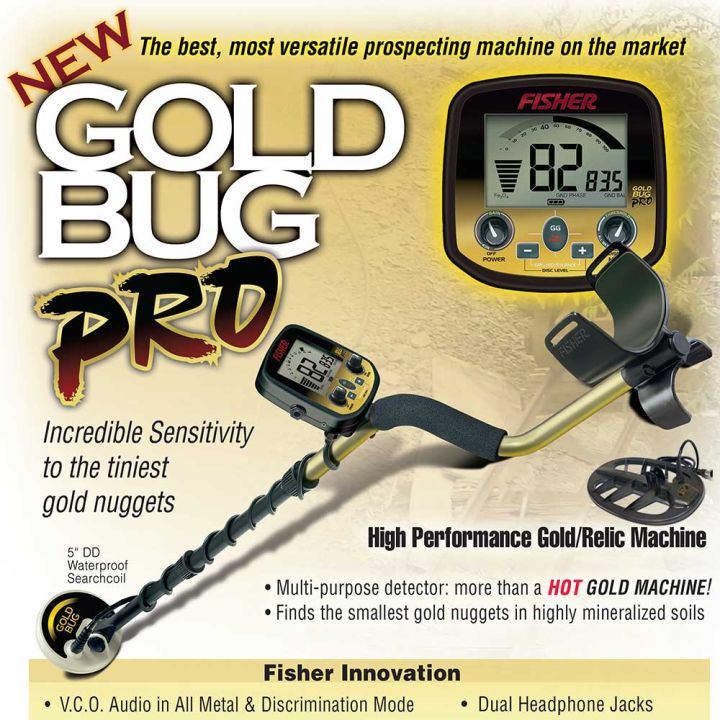 Original Professional Fisher Gold Bug Pro Digital Multifunction ...