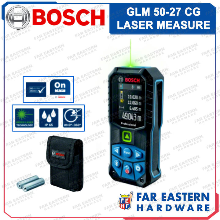 BOSCH GLM 50-27 CG Laser Rangefinder / Distance Measurer RBMT | Lazada PH