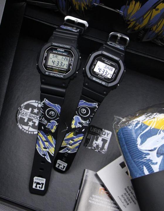 Casio G Shock นาฬิกาข้อมือผู้ชาย ผู้หญิง สายเรซิ่น รุ่น Bgd 560 1 X Dw