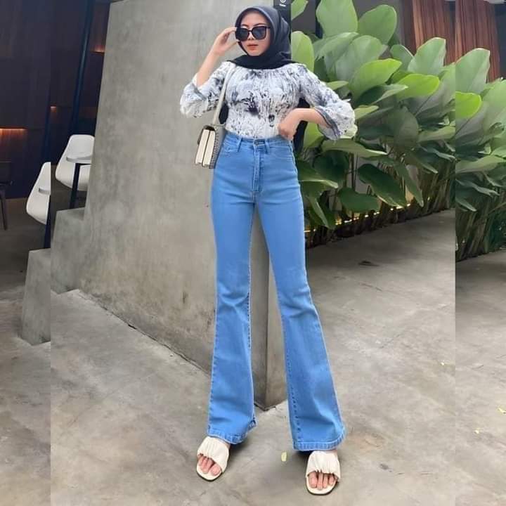 HIGHWAIST CUTBRAY JEANS LOOSE WANITA KEKINIAN 2023. | Lazada Indonesia