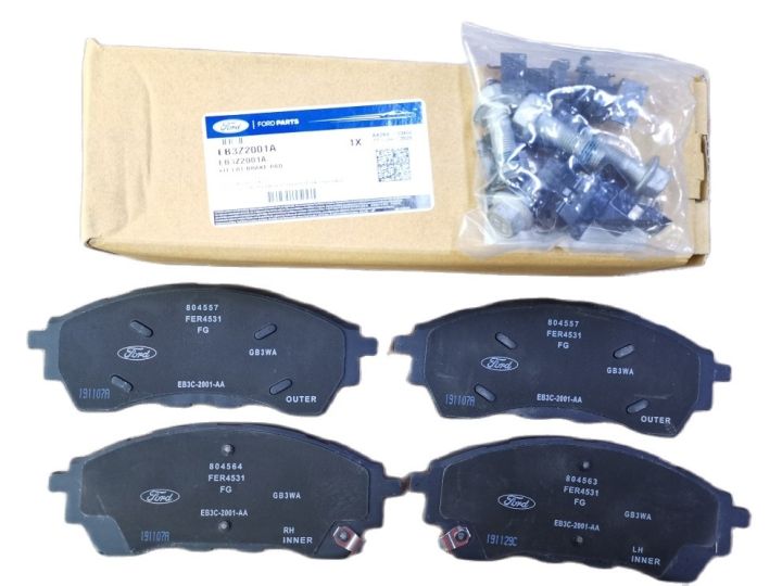 Ford Brake Pads (FRONT) for Ford Everest 2.2L & 3.2L 2016 - 2020 PN ...
