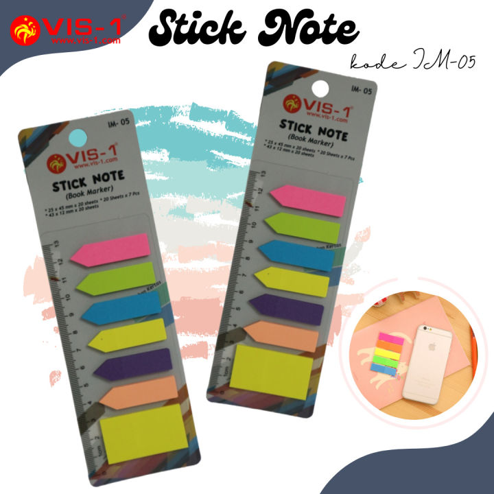 Index Memo / Stick Note Persegi Panjang dan Panah IM-05 | Lazada Indonesia