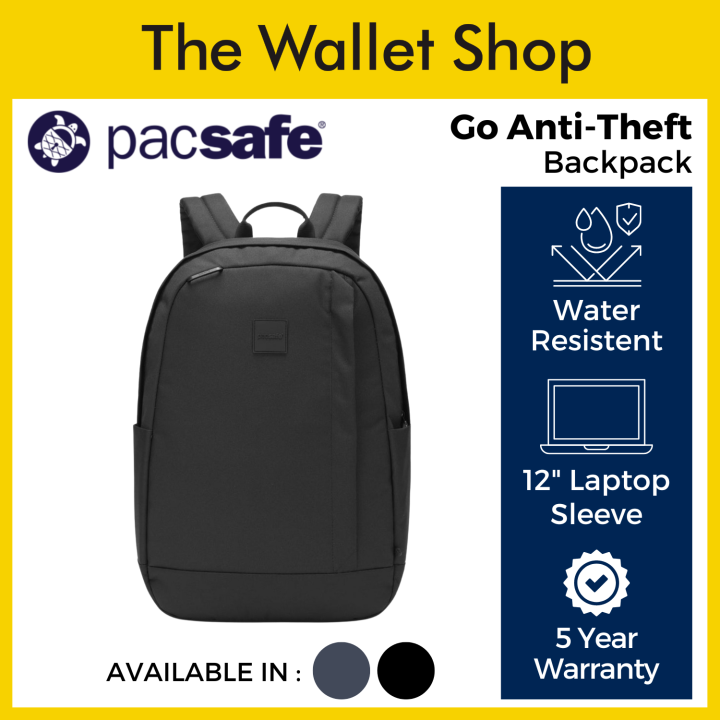 Pacsafe Go 15L Anti-Theft Backpack | Lazada