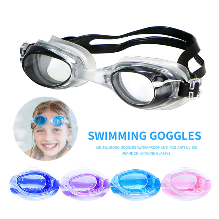 Kids Swimming Googles Anti Fog Waterproof Advanced Goggles Set with ...