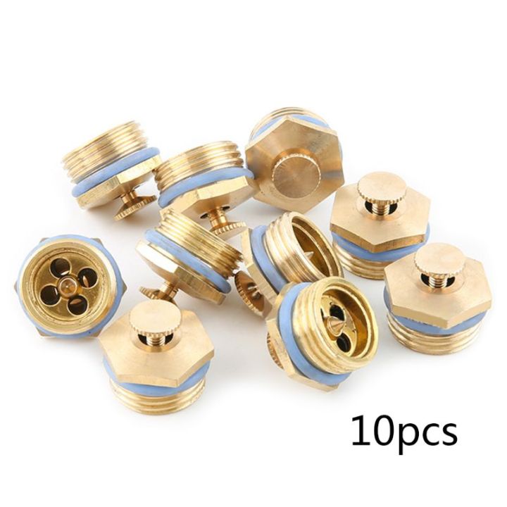 10Pcs/Set 360 Degree Garden Sprinkle Connector Thread Water Sprinkler ...