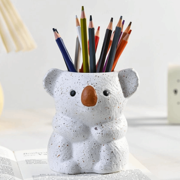 BABYBANG Đa chức năng Giá đỡ bút Koala Dung lượng lớn Nhựa Hộp đựng cọ ...