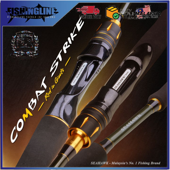 SEAHAWK COMBAT STRIKE SPINNING FISHING ROD | Lazada