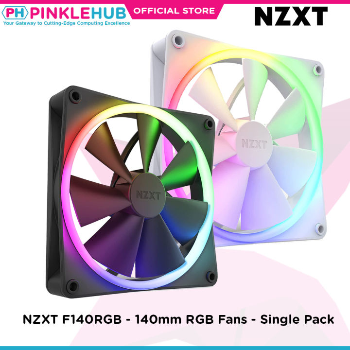 PinkleHub | NZXT F140RGB - 140mm RGB Fans - Single Pack | Lazada PH
