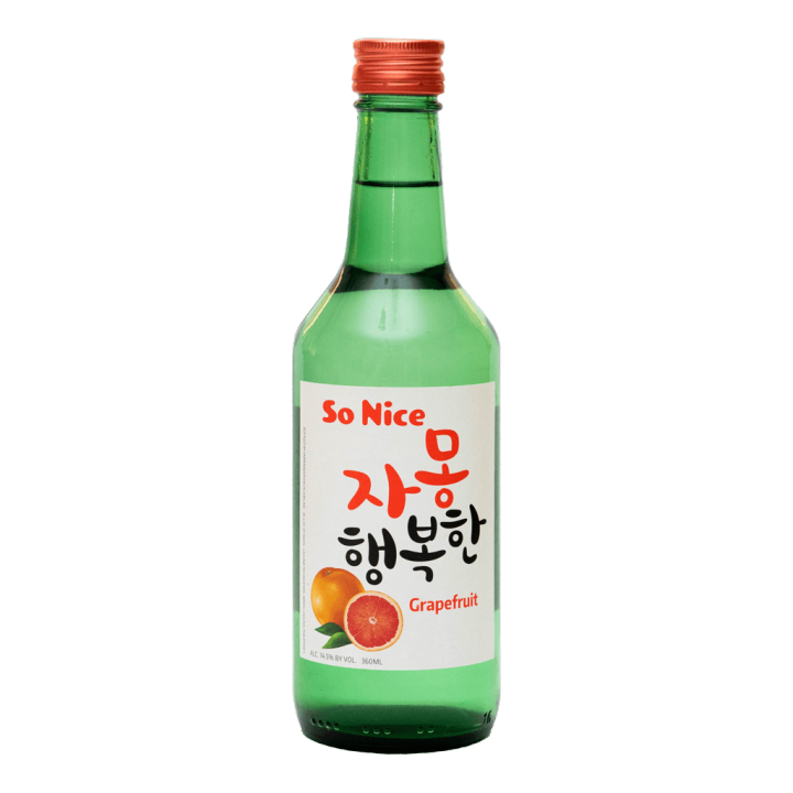So Nice Grape Fruit Soju Flavor 360ml | Lazada PH