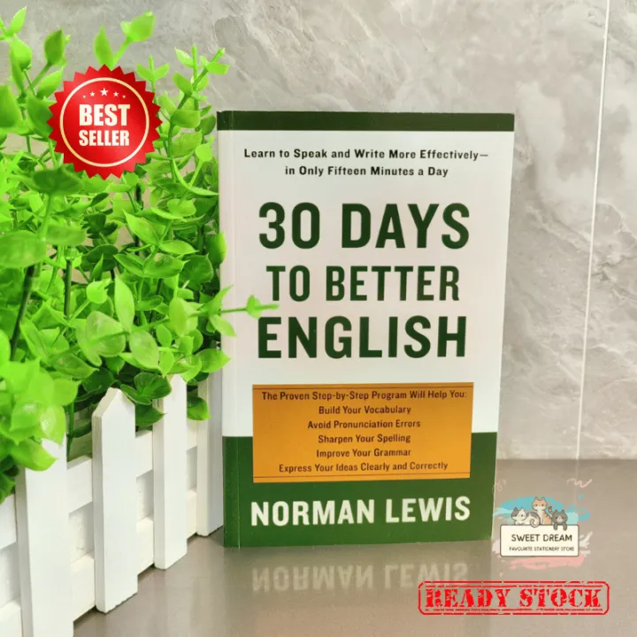 🔥Ready Stock🔥 Thirty Days to Better English by Norman Lewis Improve ...