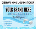 STICKER LABEL FOR DISHWASHING LIQUID - FREE TEMPLATE - 100 PCS. | Lazada PH
