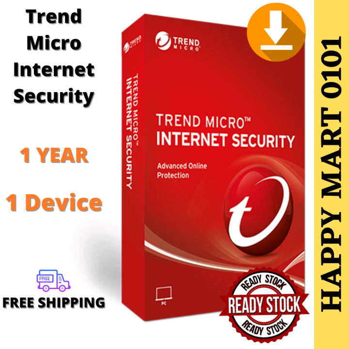 Trend Micro Internet Security 2025 [1 YEAR 1 DEVICE] | Lazada