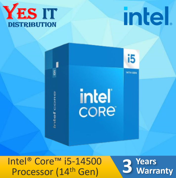 Intel Core™ i5-13500 / i5-14500 Processor 24M Cache, up to 4.80 GHz Processor | Lazada