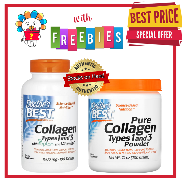 Doctor's Best, Pure Collagen Types 1 and 3 Powder, 7.1 oz (200 g ...