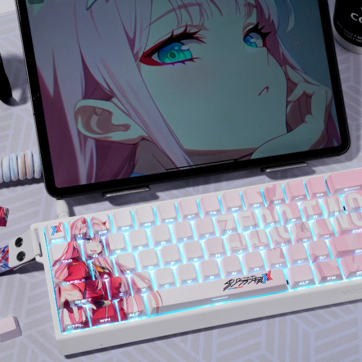 Shimmer National Team Keycap Side Engraving Translucent Anime Two ...