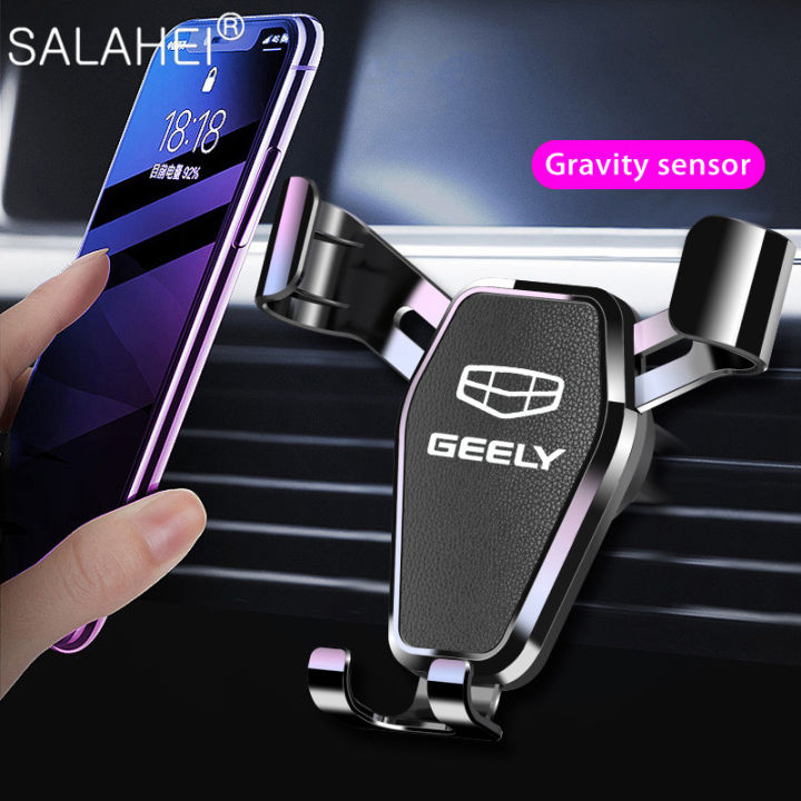 Gravity Auto Phone Holder Car Air Vent Clip Mount Mobile Phone Holder ...