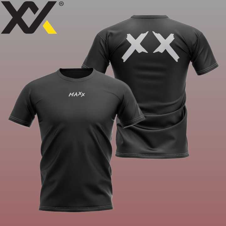 T Shirt Baju Fesyen Jenama MAXX Baju Sukan Baju MXFT070 | Lazada