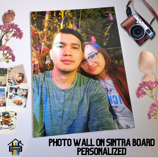 Personalized Photo Wall On Sintra Board - AVAILABLE IN FLAT AND 2D (BOX ...