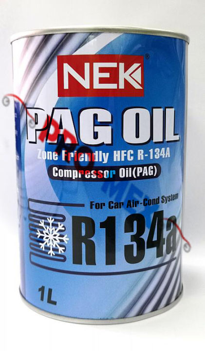 Air Cond Compressor Oil Zone Friendly HFC R-134a Pag Oil 1 Liter | Lazada