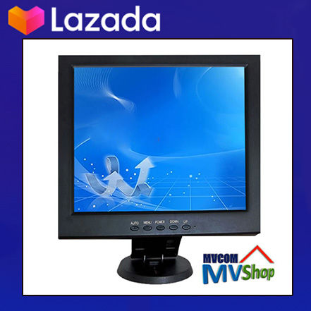 จอมอนิเตอร์และอุปกรณ์ TFT 12 Inch LCD Monitor with AV/ VGA / HDMI รับ ...