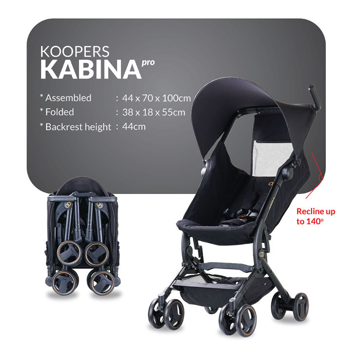 Koopers Kabina Pro Compact Stroller (NEW 2024) | Lazada