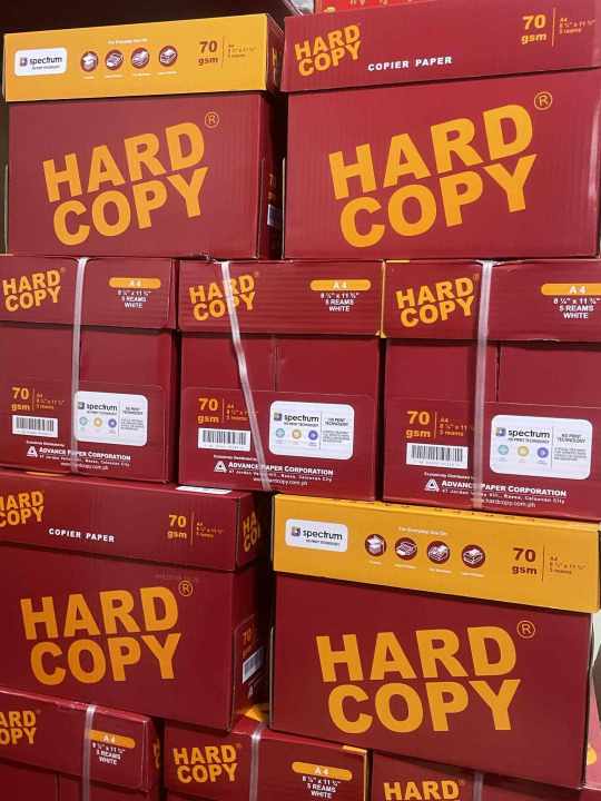 Hardcopy Copy Paper long short A4 Size Bond Paper 5reams (500 Sheets ...