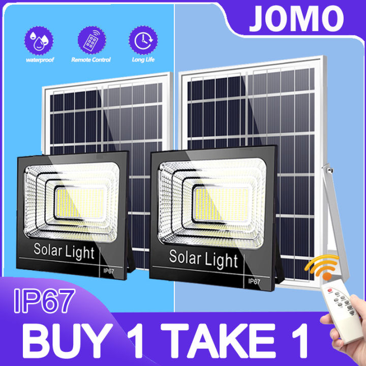 JOMO Buy 1 Take 1 Solar Light 800W 400W 220W 120W 65W 25W 2 Year ...