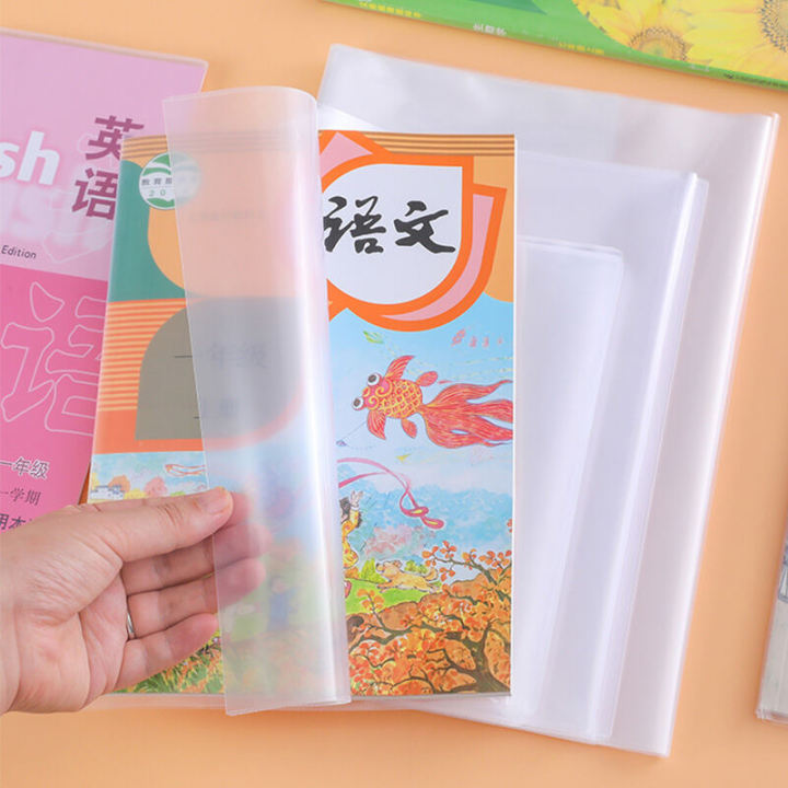 [YOY] 30 Sheets Book Cover Transparent Self-adhesive Frosted Book Film ...
